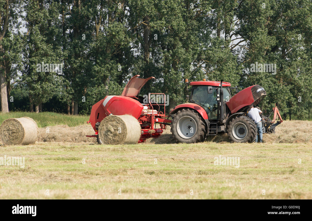 Hay cutting machine hi-res stock photography and images - Alamy