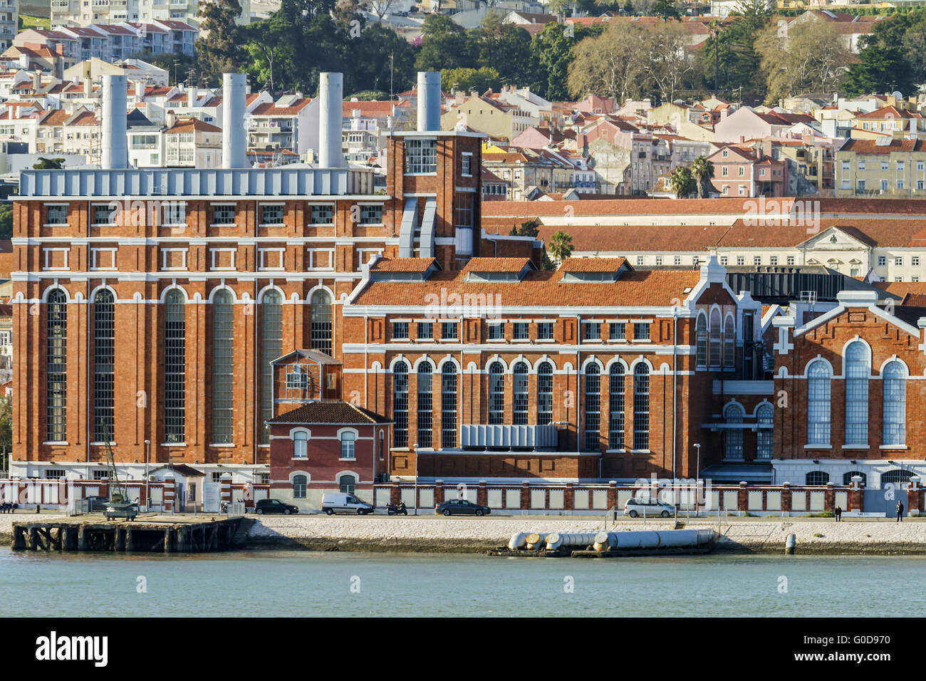 Original Old Power Station Lisbon Portugal Stock Photo - Alamy