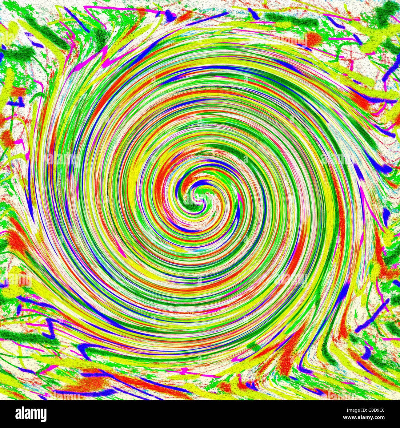 Rainbow spiral hi-res stock photography and images - Alamy