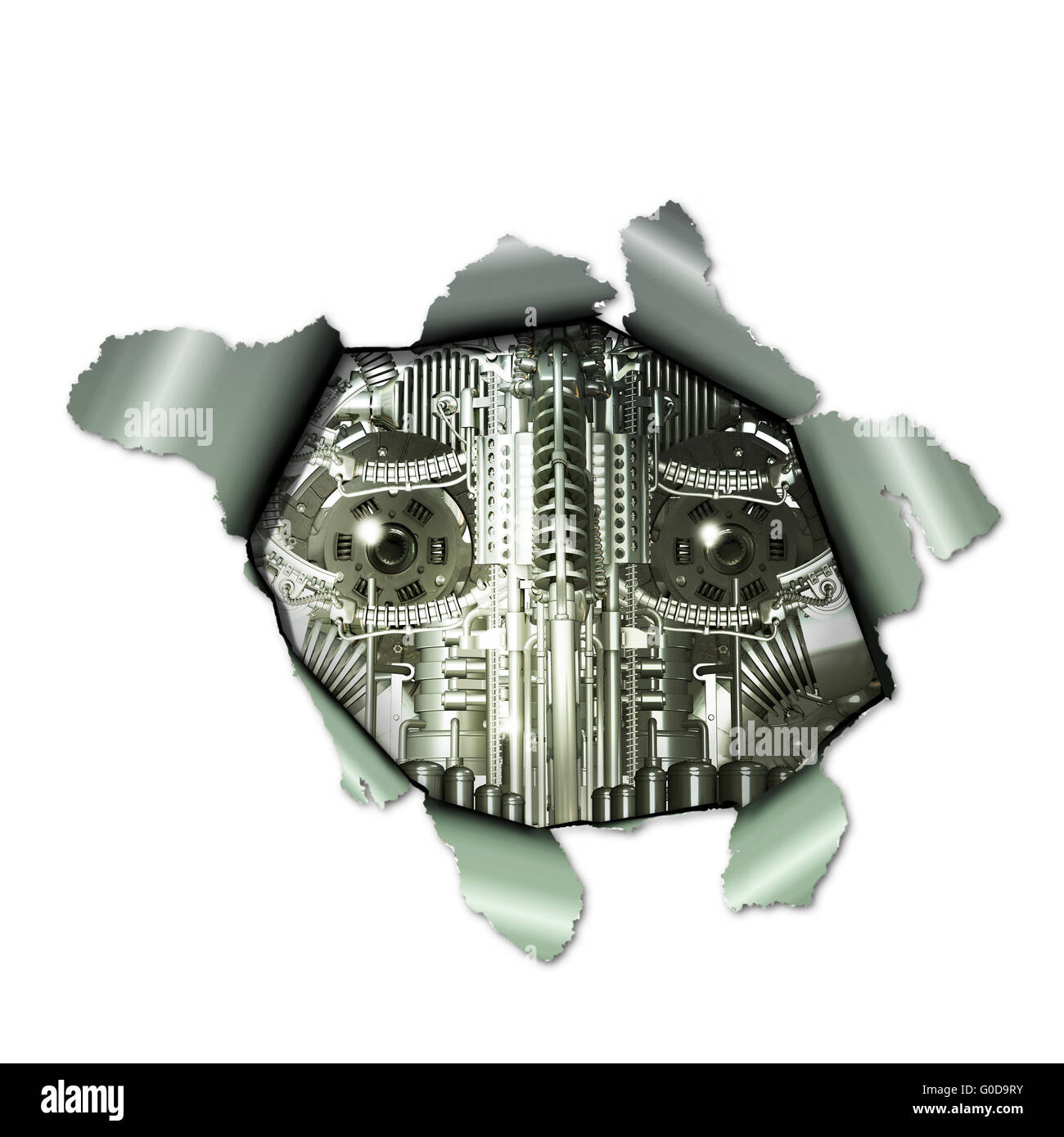 Cyborg eye Cut Out Stock Images & Pictures - Alamy