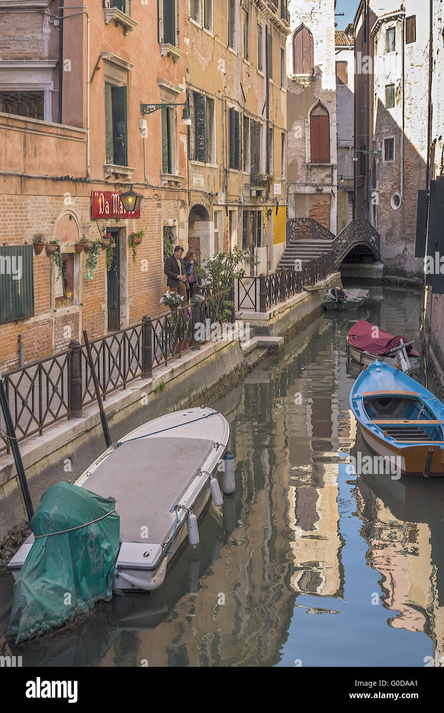 Canal backwater venice italy hi-res stock photography and images - Alamy