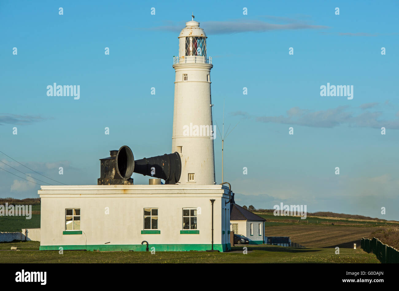 Nash Point Working Lighthouse and Foghorn on the Glamorgan Heritage ...