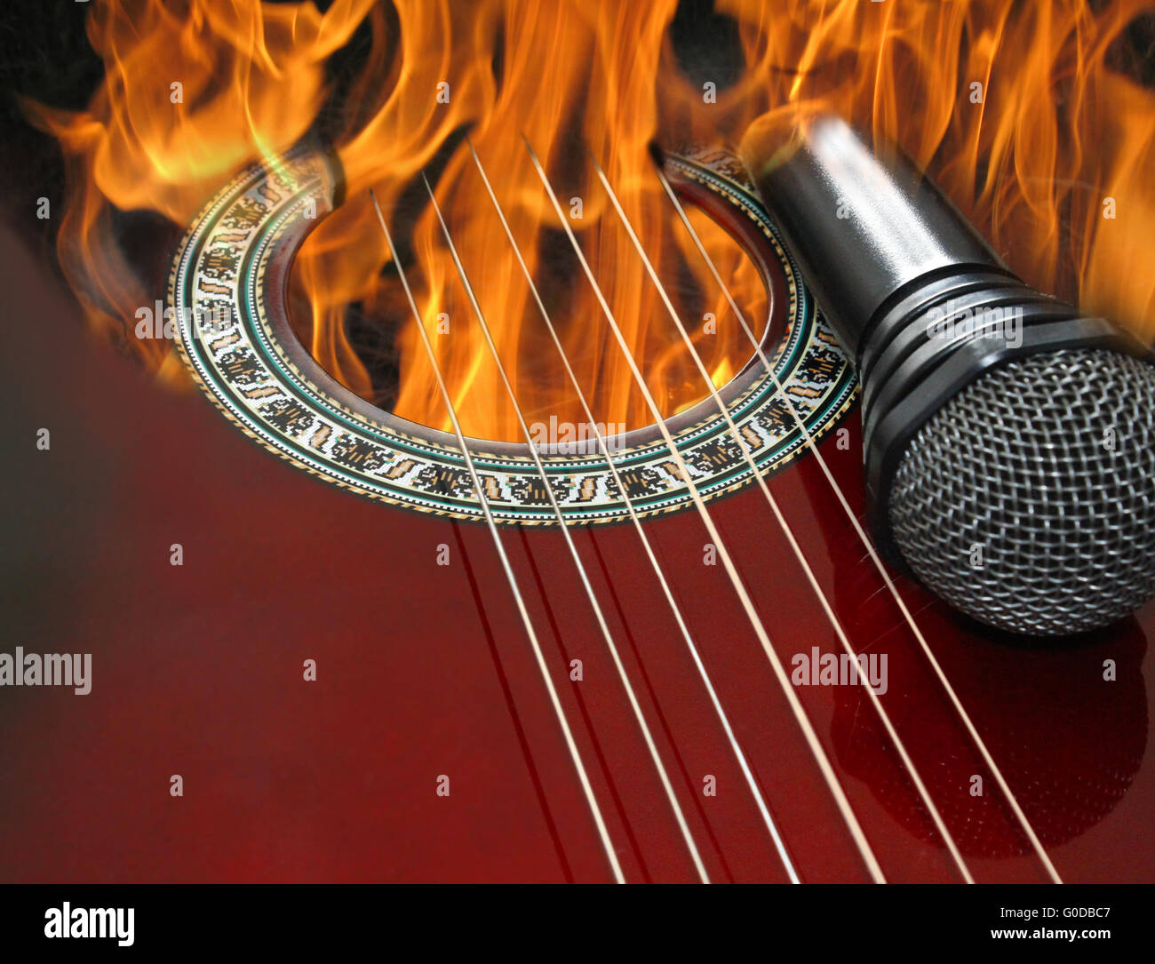 Microphone Fire High Resolution Stock Photography and Images - Alamy