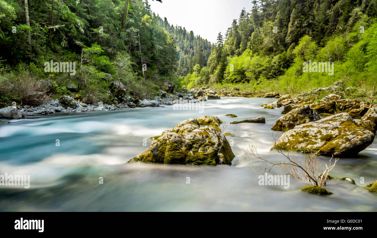 The Smith River Stock Photo - Alamy