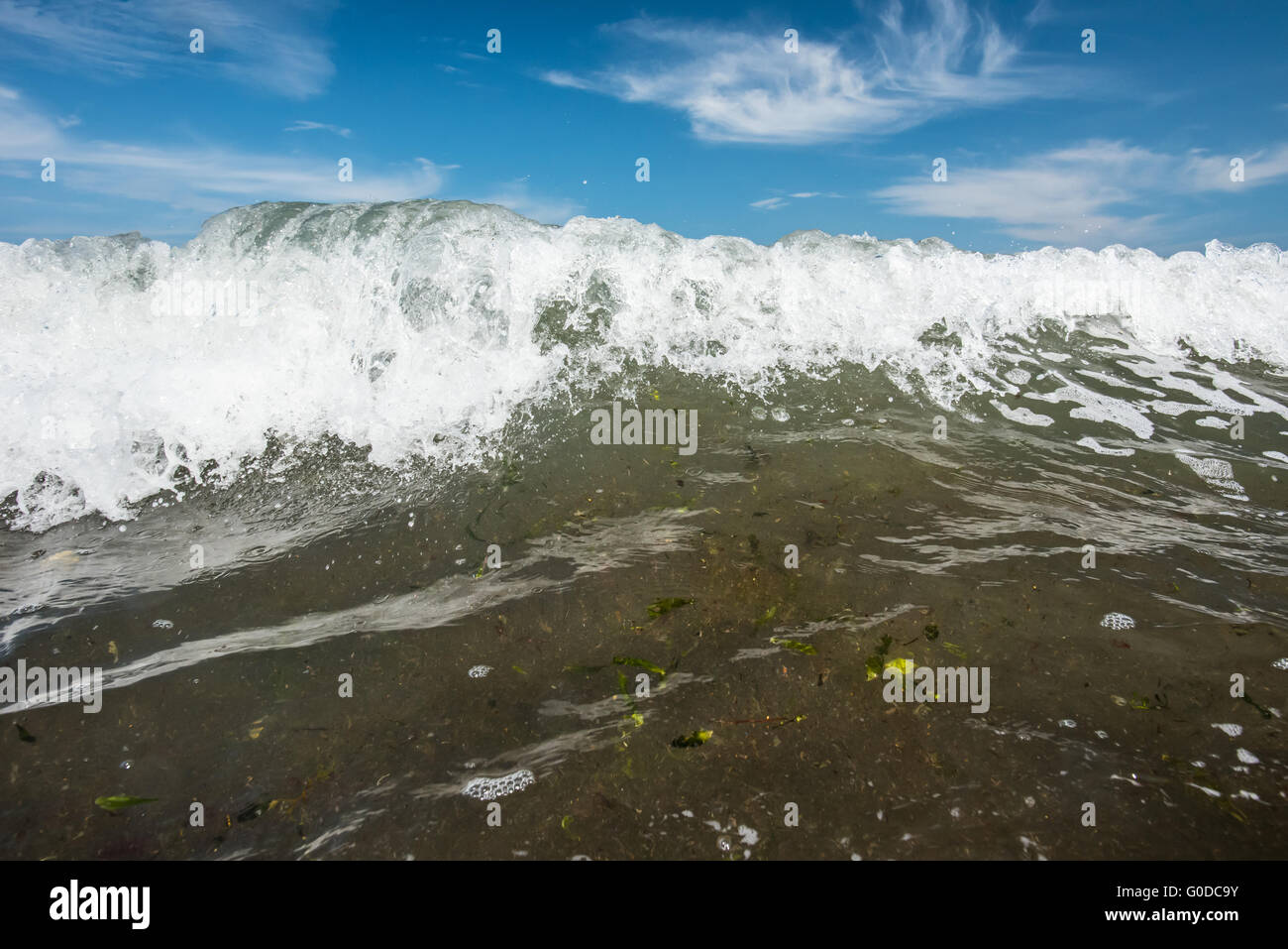 powerful ocean breakers Stock Photo - Alamy