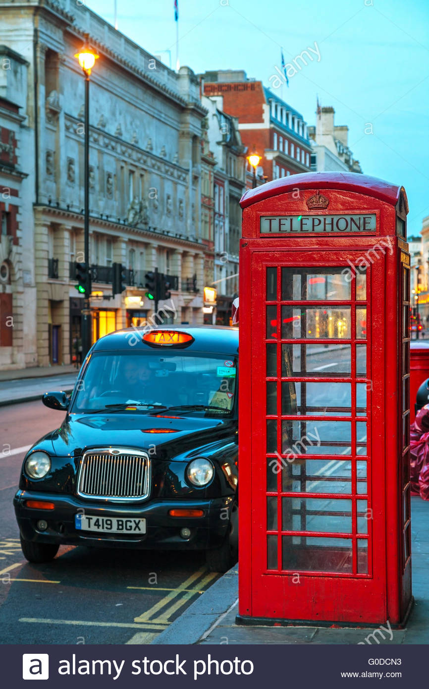 Traditional London Taxi High Resolution Stock Photography and Images ...