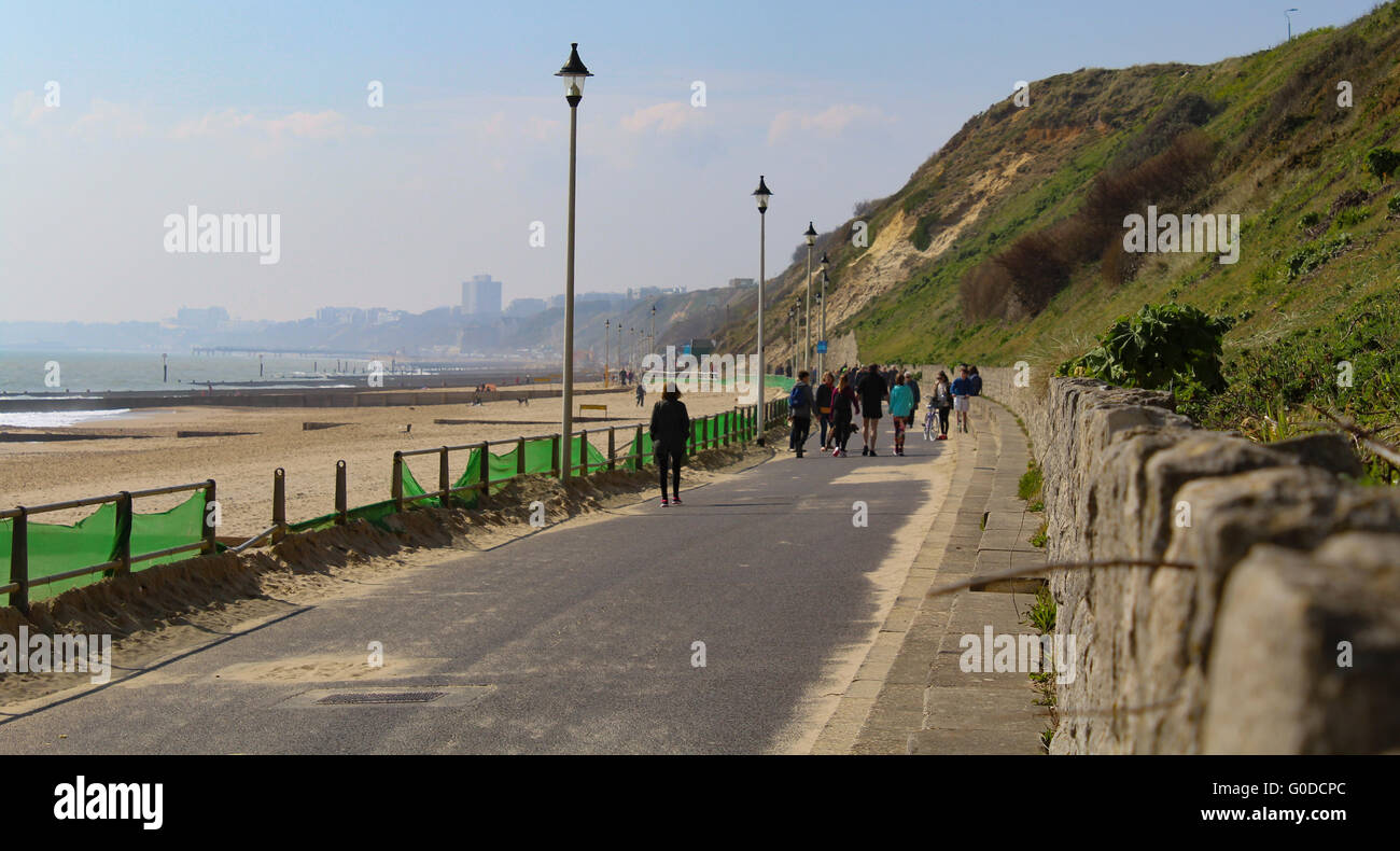 Southbourne beach promenade hi-res stock photography and images - Alamy