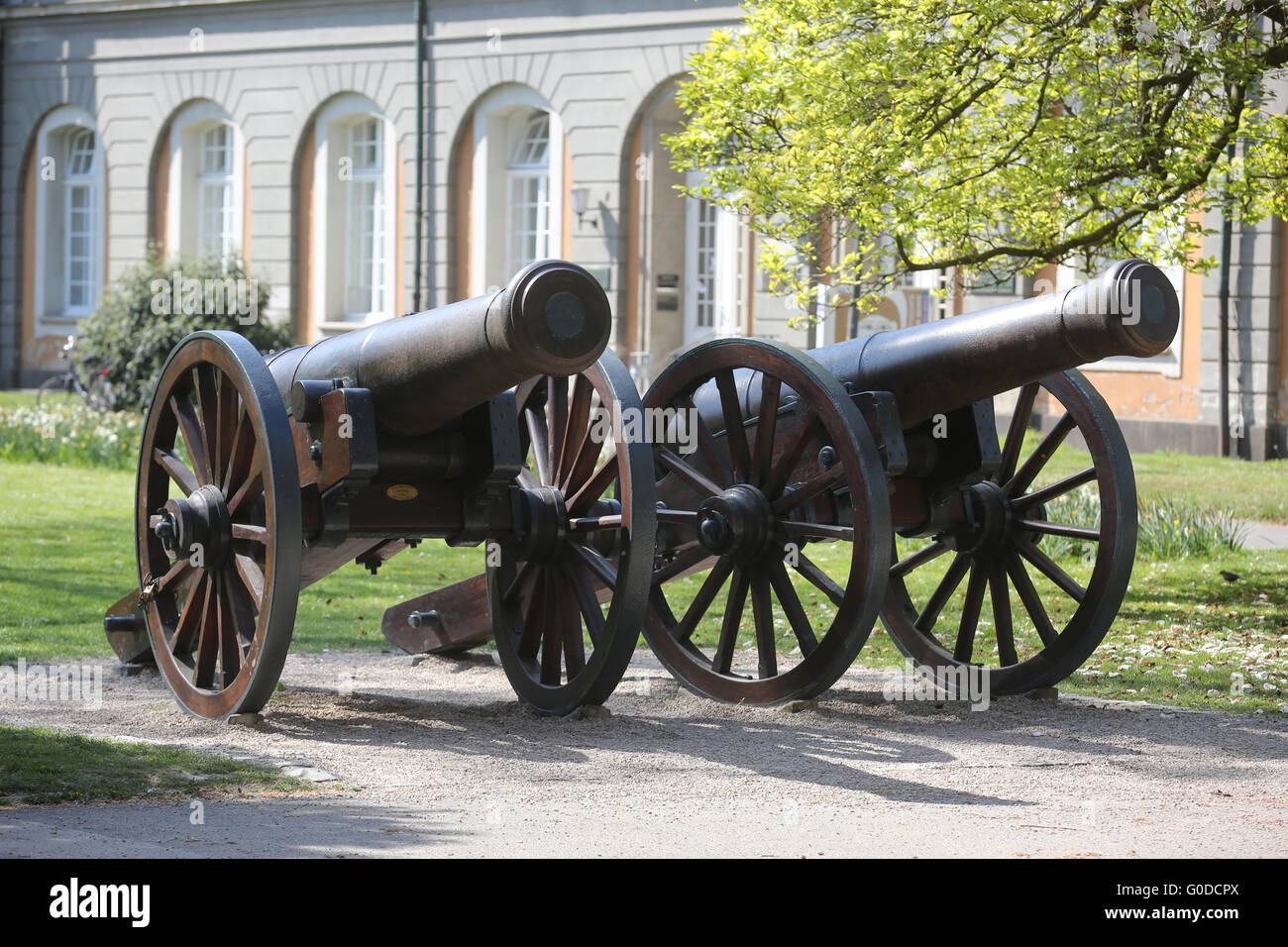 Bonn Historic Guns Stock Photo - Alamy