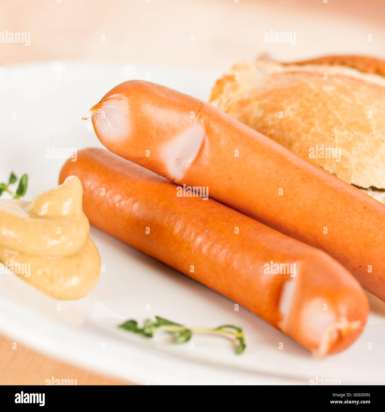 Fleischwurst sausages hi-res stock photography and images - Alamy
