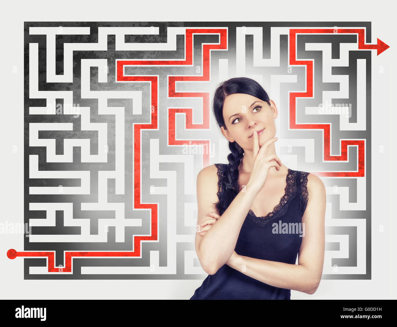 Future career path hi-res stock photography and images - Alamy