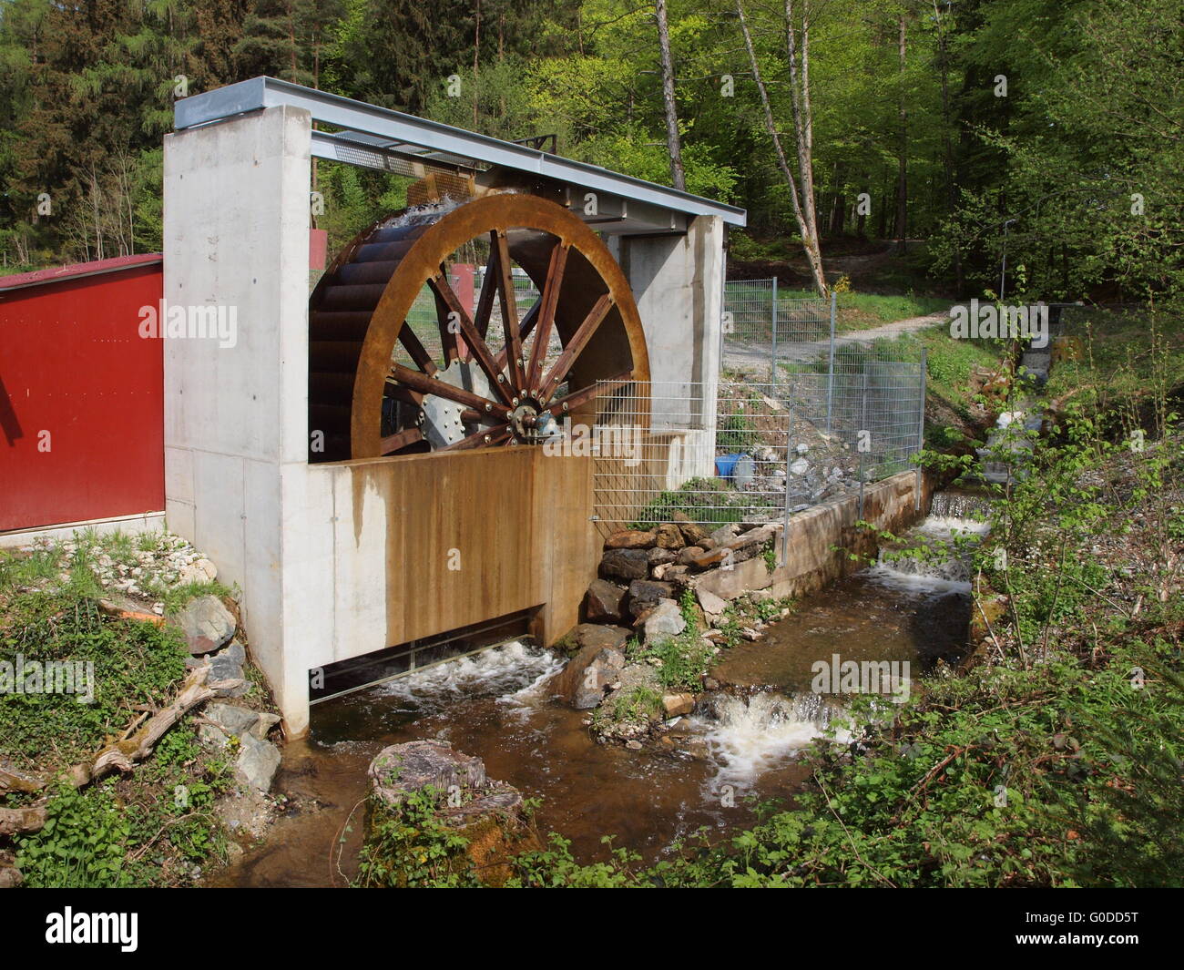 Water wheel waterwheel hi-res stock photography and images - Alamy