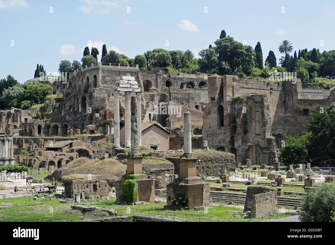 Imperial forums rome museum hi-res stock photography and images - Alamy