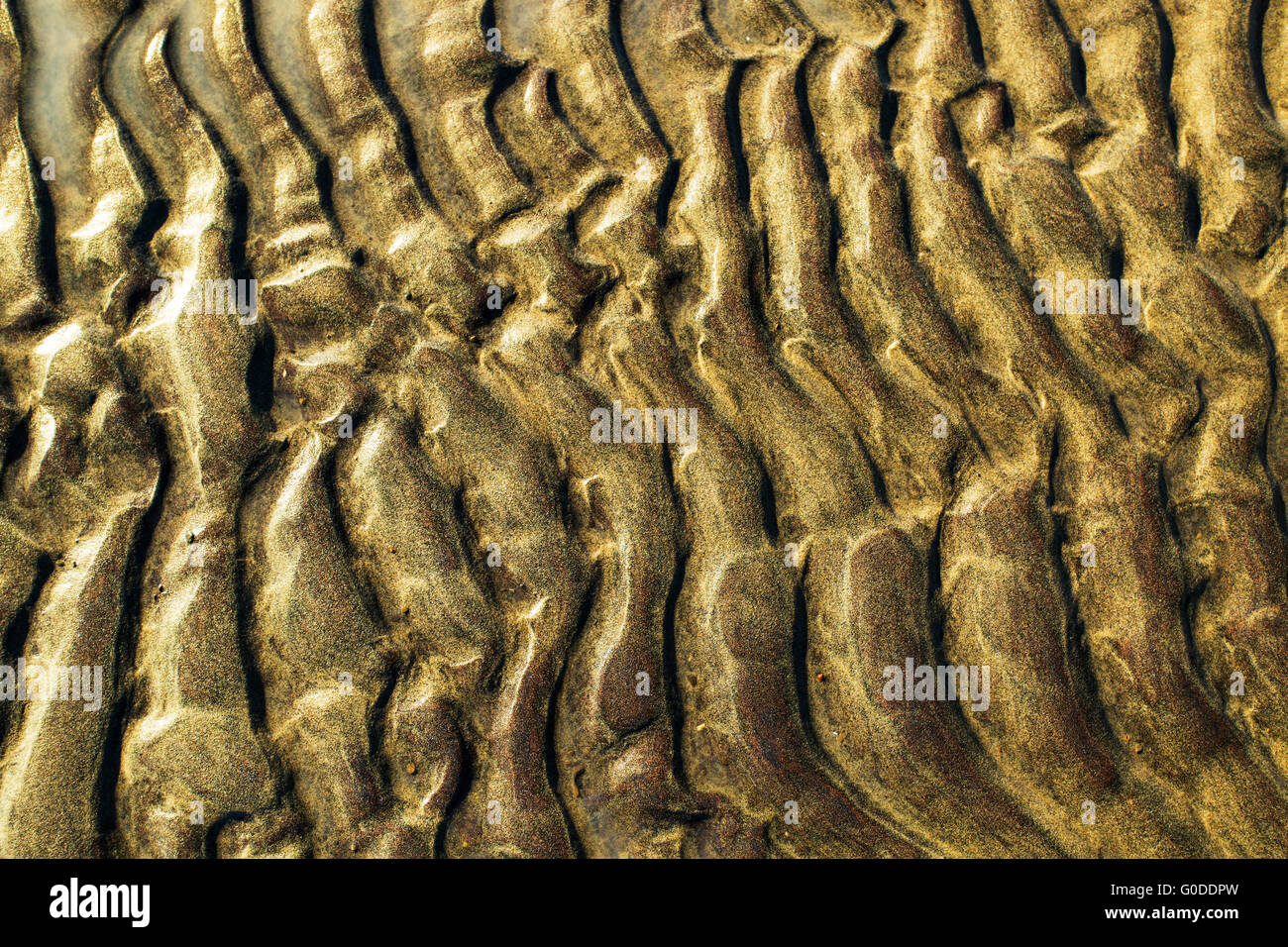 Rippled texture and pattern hi-res stock photography and images - Alamy