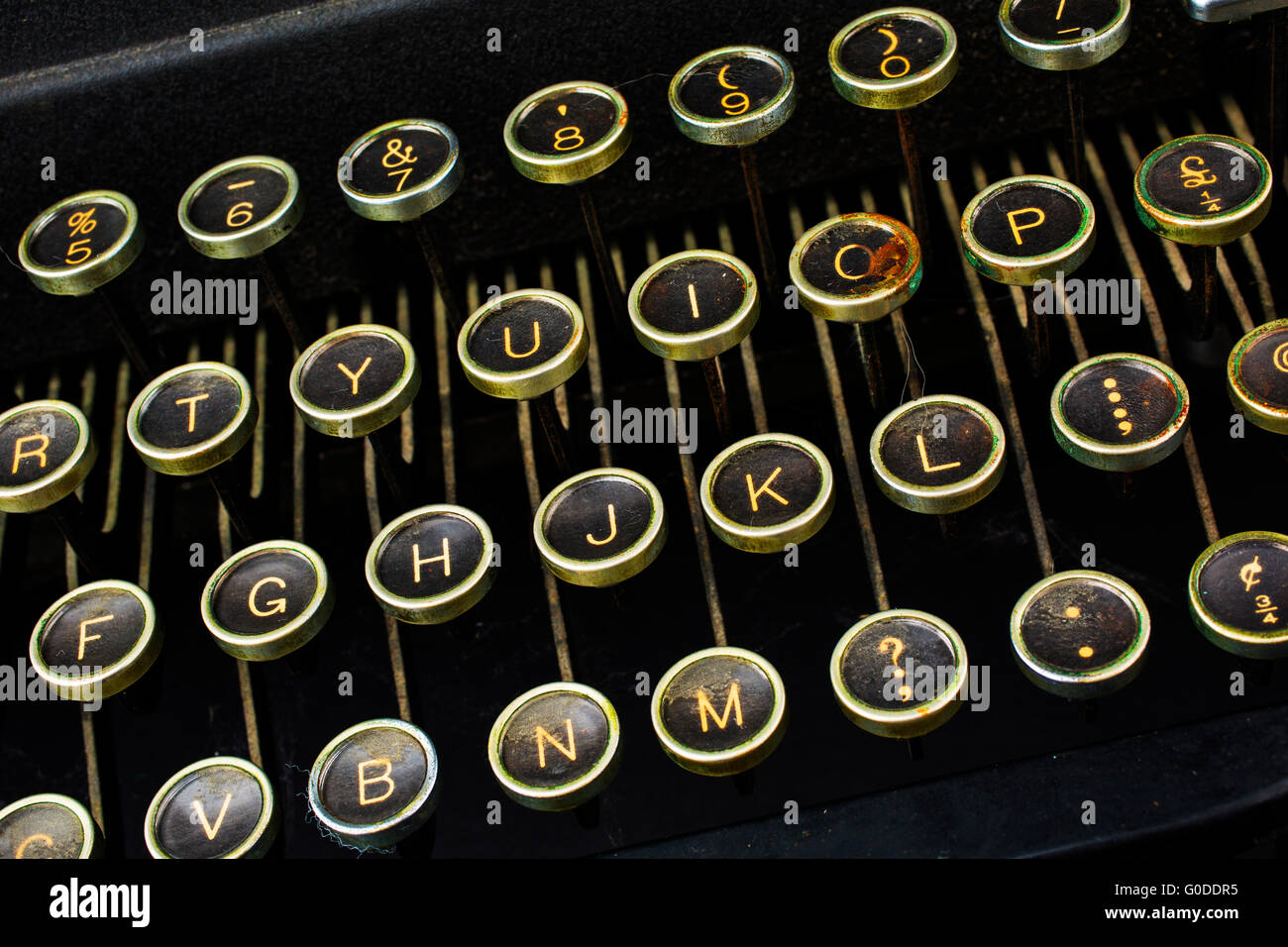 Antique letters hi-res stock photography and images - Alamy