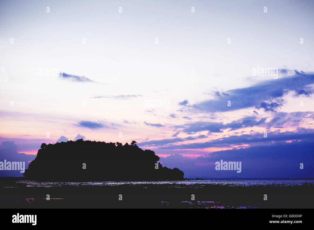 Andaman Sea At Night Stock Photo - Alamy