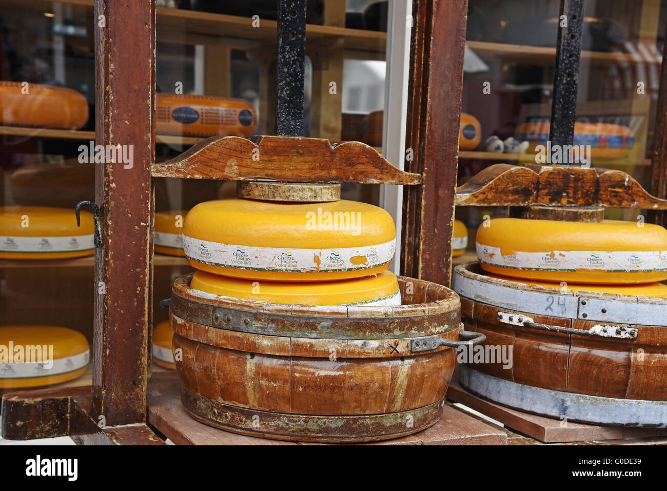 cheese shop, Volendam, Edam, The Netherlands Stock Photo - Alamy