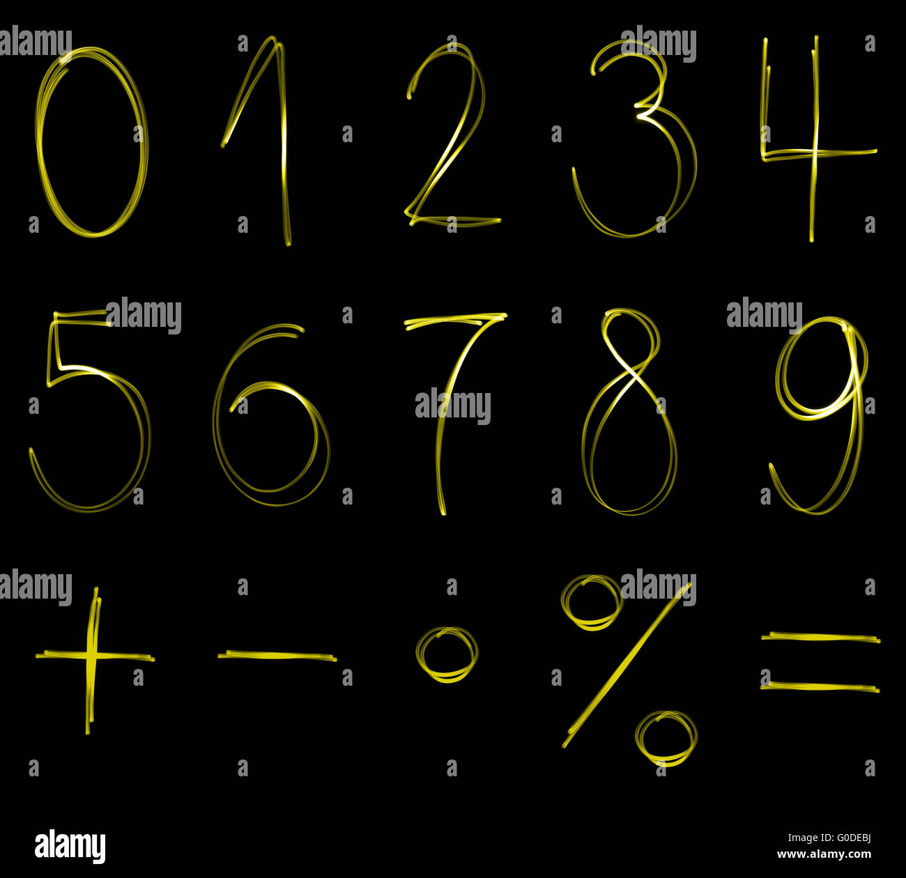 Numbers symbols hi-res stock photography and images - Alamy