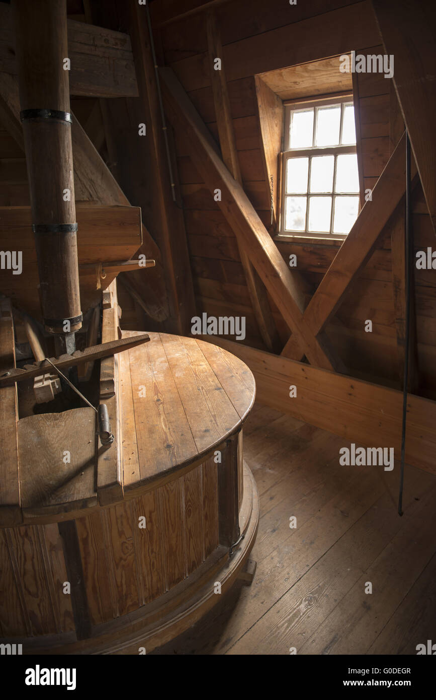 Windmill Interior Netherlands Stock Photos & Windmill Interior ...