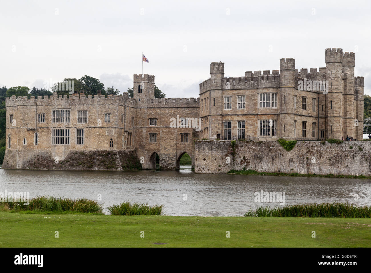 Leeds Castle Kent, England Stock Photo - Alamy