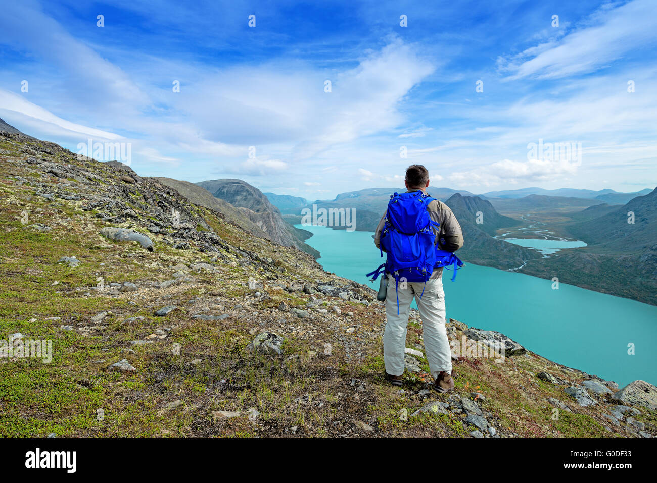 Besseggen ridge hike hi-res stock photography and images - Alamy
