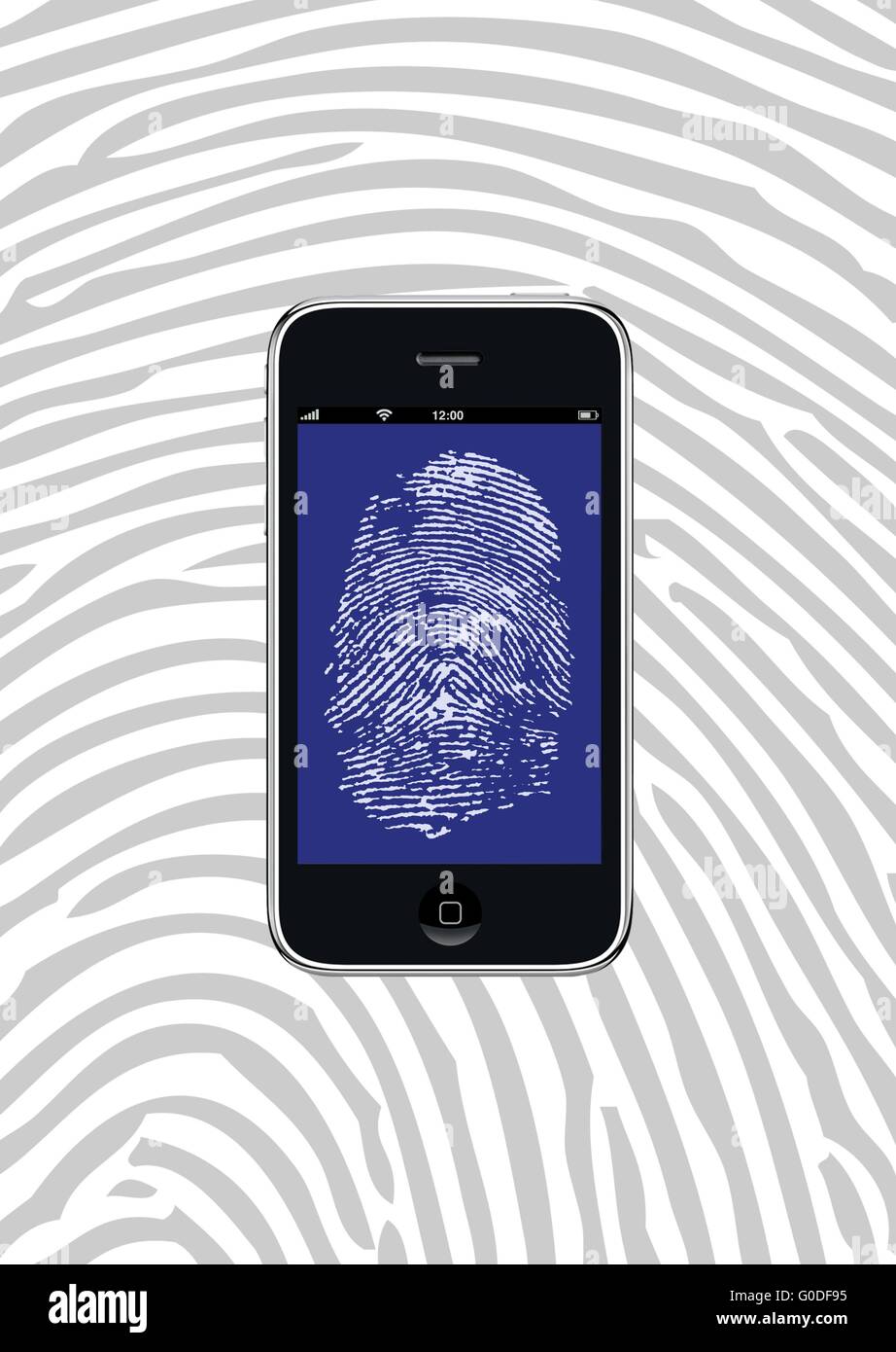 Fingerprint Scanner Wallpaper