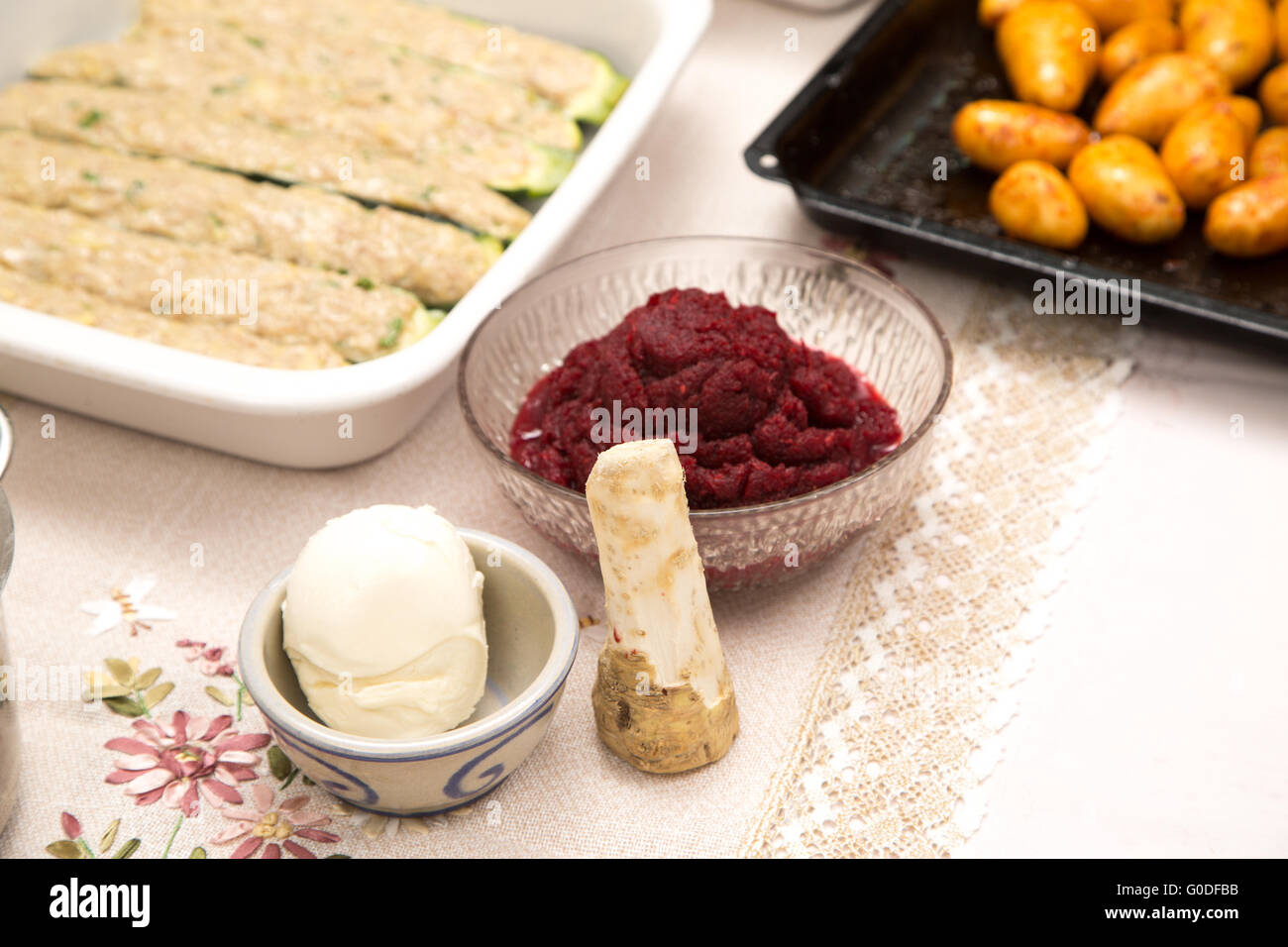 Food ingredients for a good and healthy meal Stock Photo - Alamy