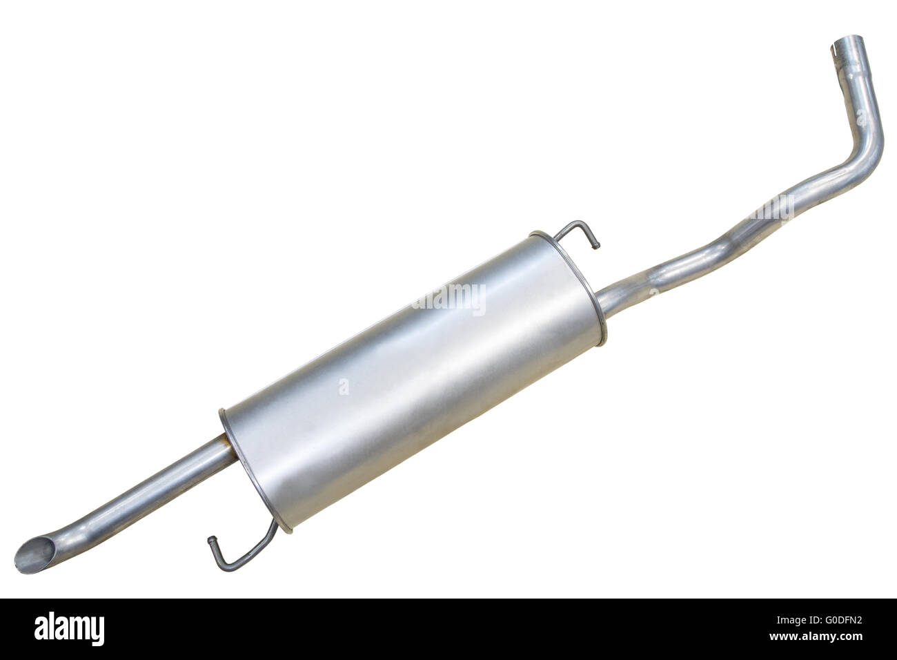 New Car Muffler Stock Photo - Alamy