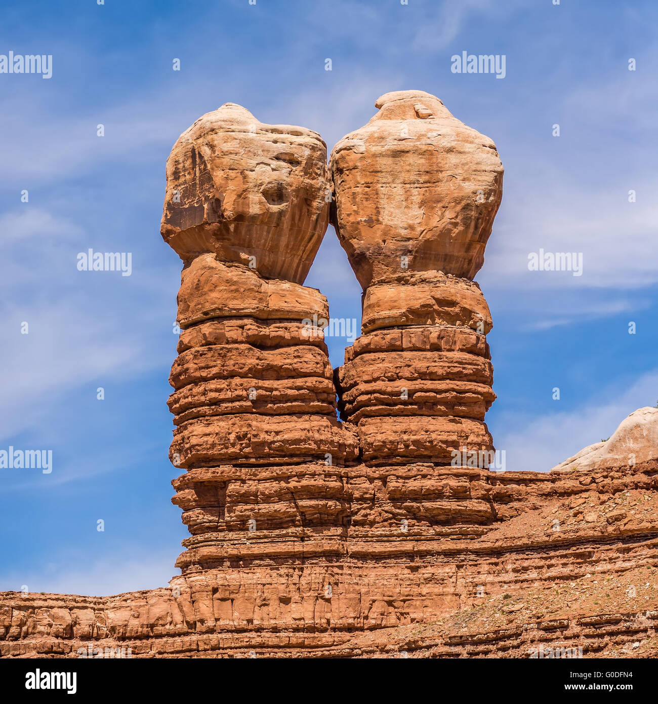 hoodoo rock formations at utah national park mount Stock Photo - Alamy