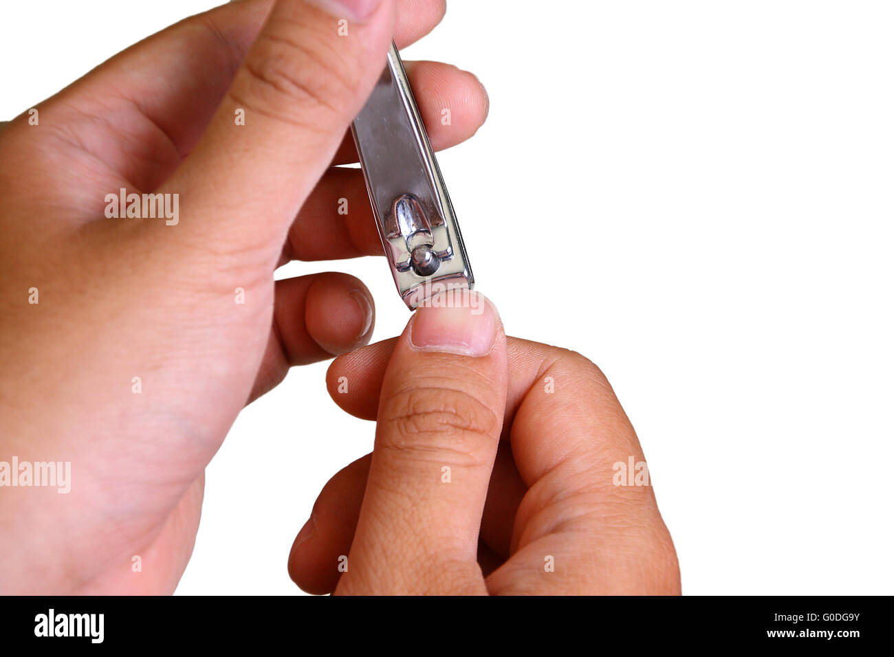 Nail cutting hi-res stock photography and images - Alamy
