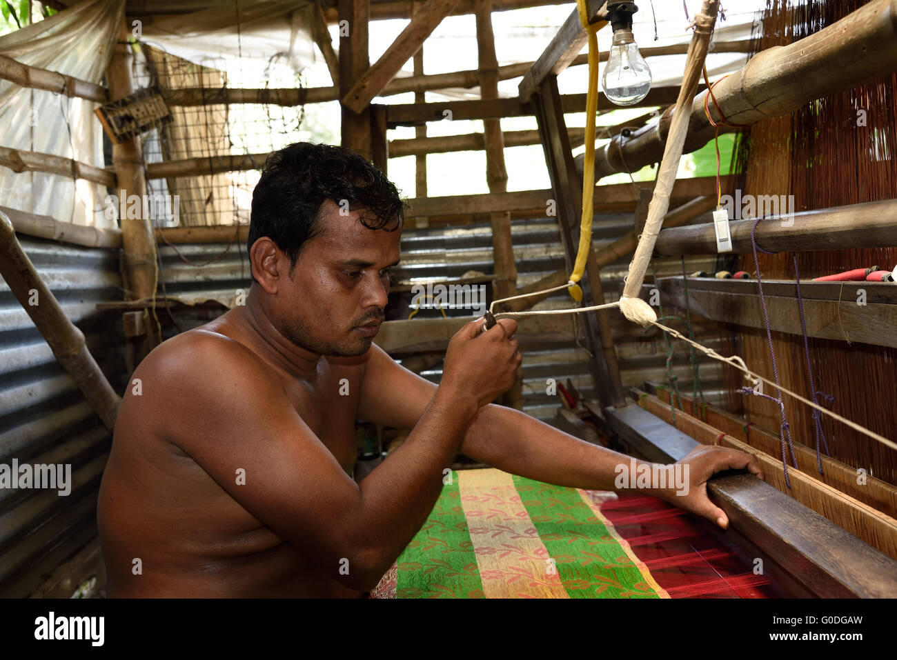 Hand loom india hi-res stock photography and images - Alamy
