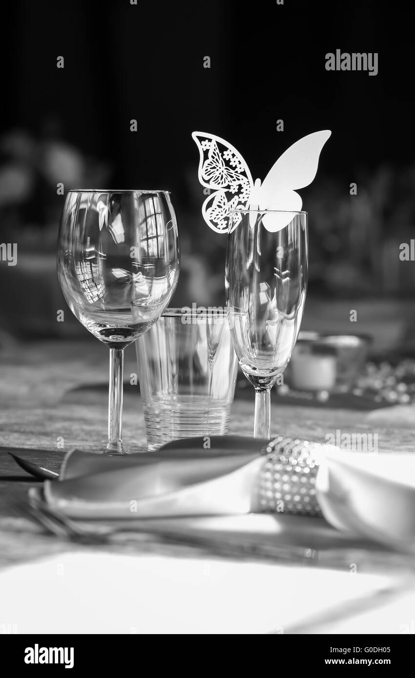 Glass reception Black and White Stock Photos & Images - Alamy