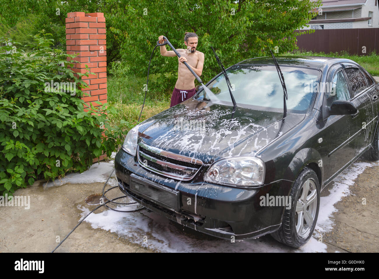 Car cleaner service hi-res stock photography and images - Alamy