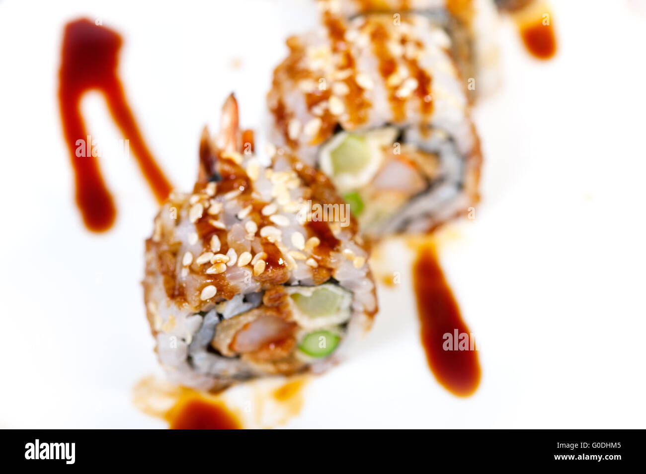 fresh sushi choice combination assortment selection Stock Photo - Alamy