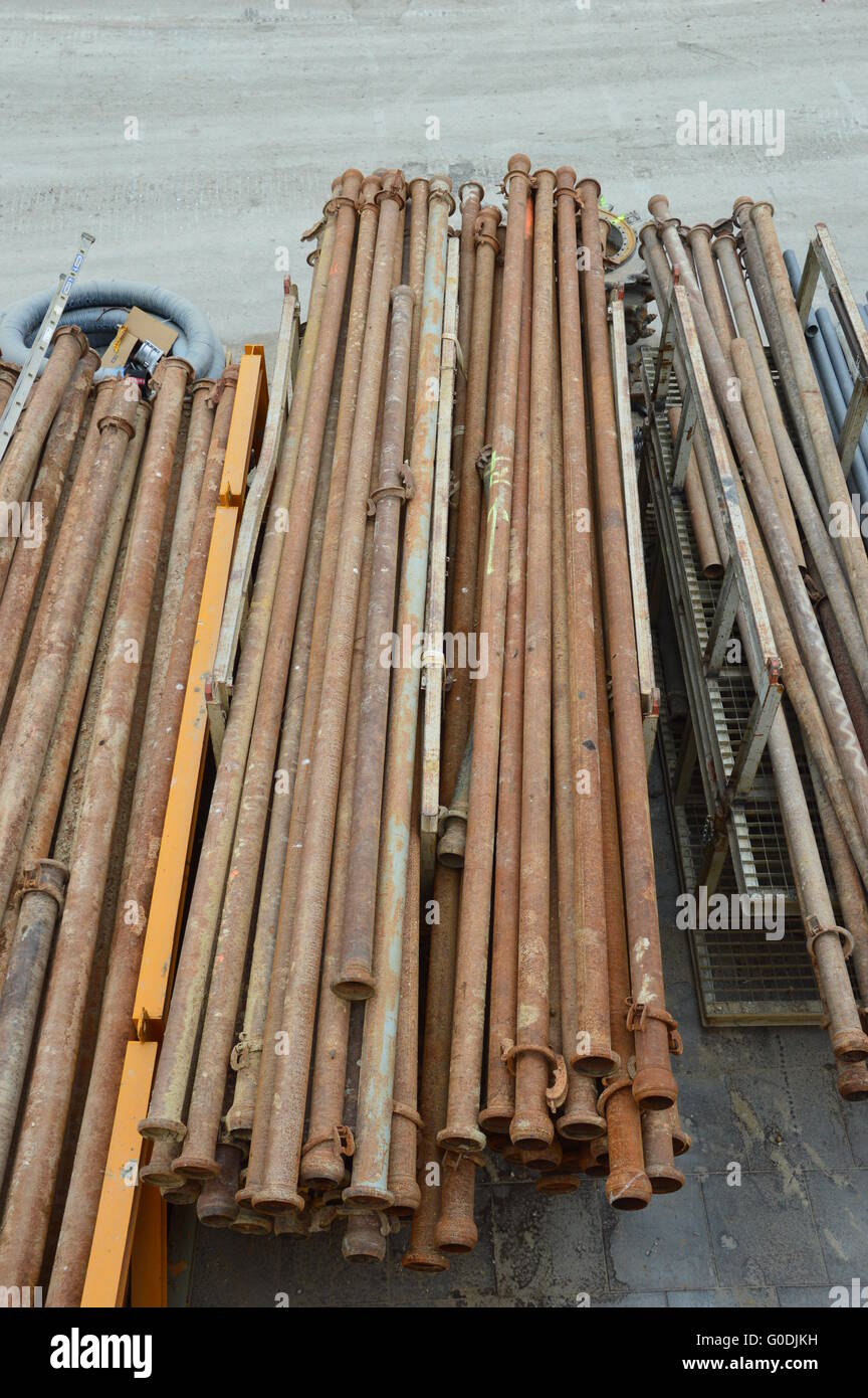 rusted iron pipes Stock Photo - Alamy