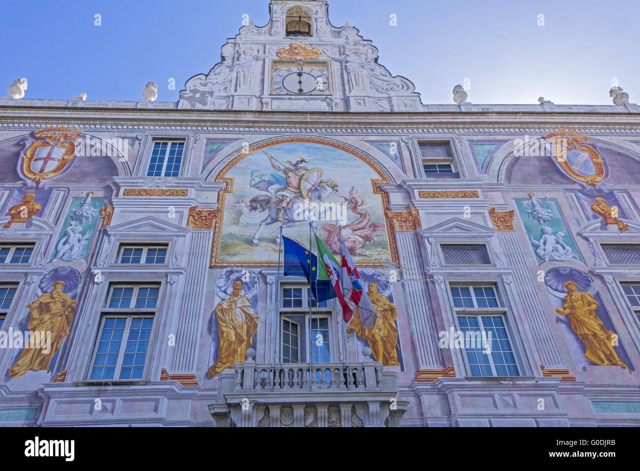 Saint george palace genoa italy hi-res stock photography and images - Alamy
