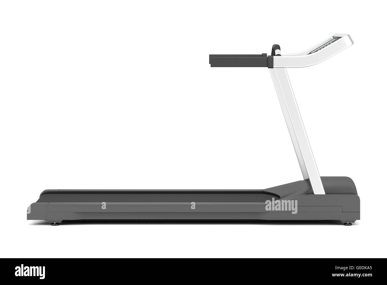 treadmill isolated on white background Stock Photo - Alamy
