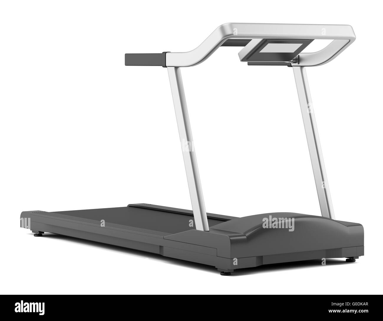 treadmill isolated on white background Stock Photo - Alamy