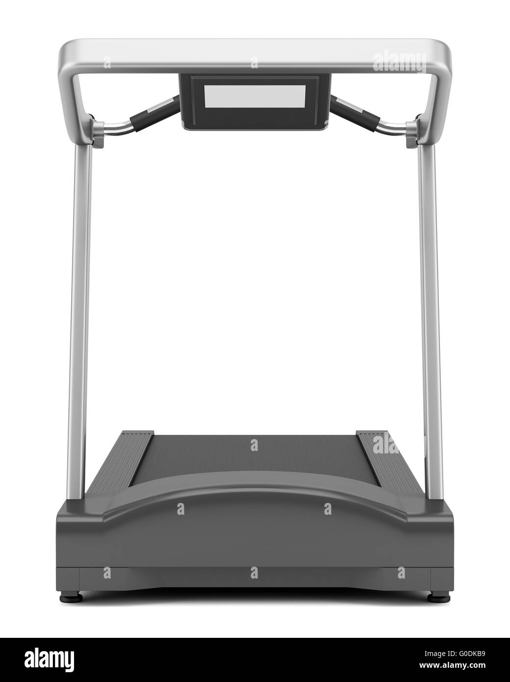 treadmill isolated on white background Stock Photo - Alamy