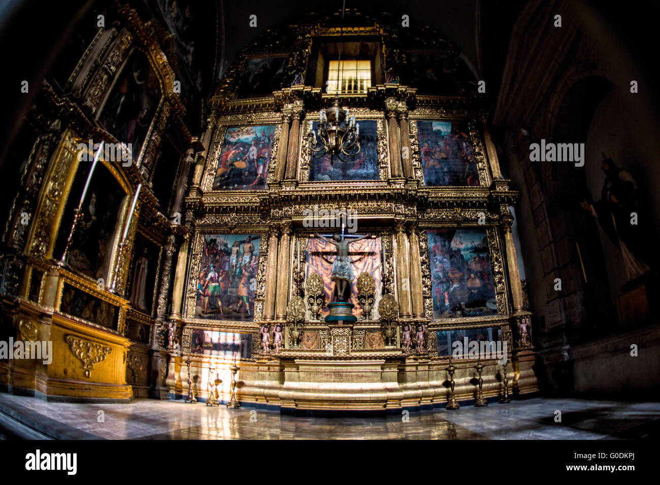 Chapel Of The Lord Of The Column Altarpiece Mexico City // MEXICO CITY ...