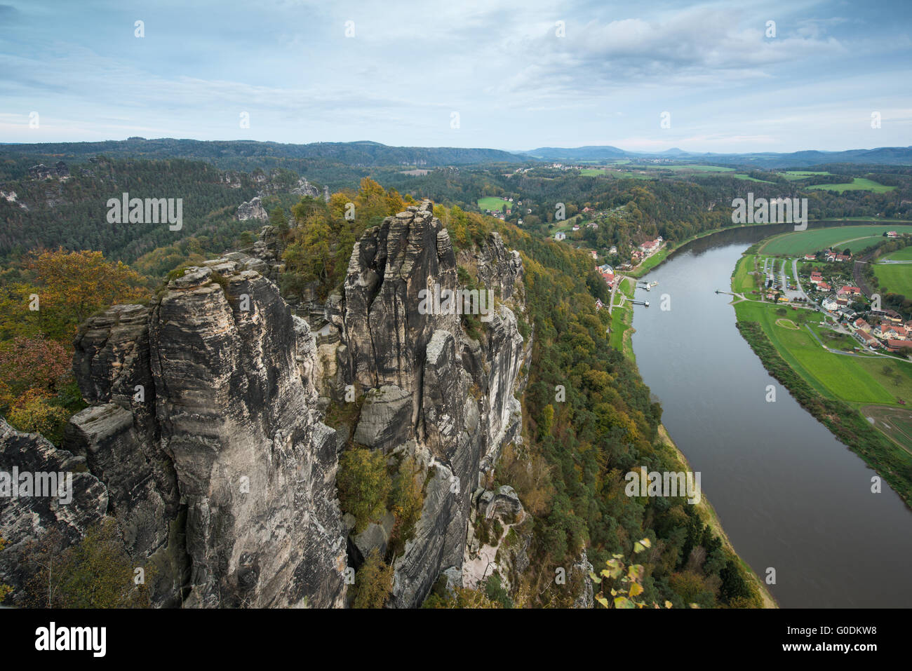 Elbe canyon hi-res stock photography and images - Alamy