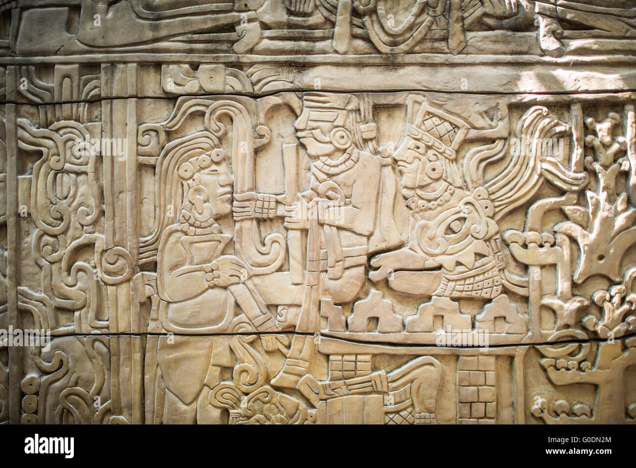 Aztec Relief National Museum Of Anthropology Mexico City // MEXICO CITY ...