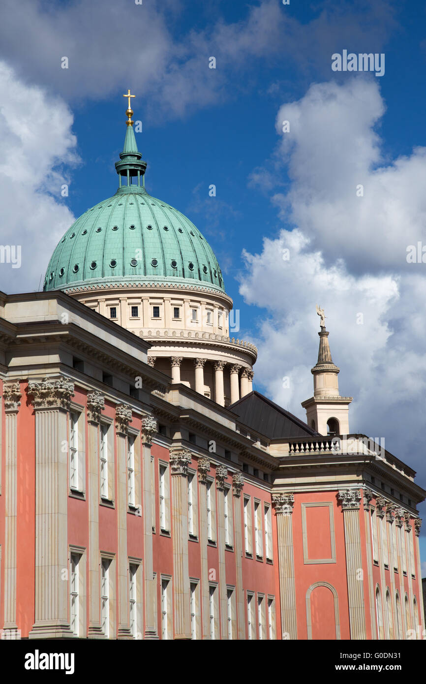 church and castle Stock Photo - Alamy