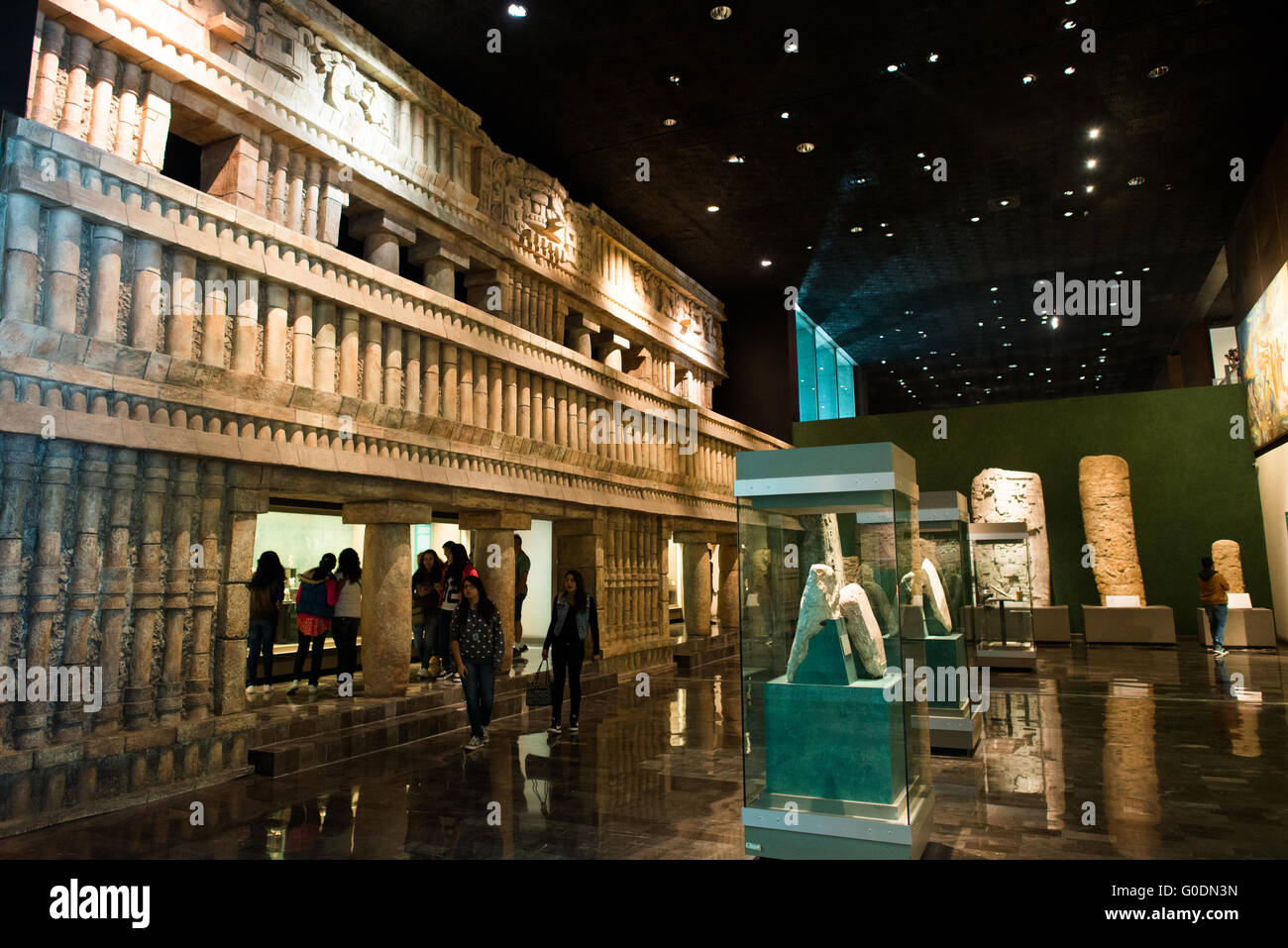 MEXICO CITY, Mexico — The Sala Maya (Maya Gallery) at the National ...