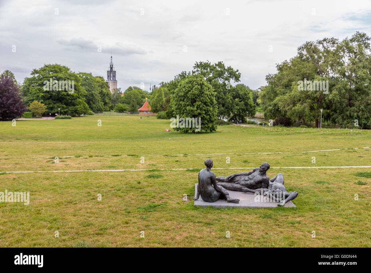 Sculpture on the Friendship Island Stock Photo - Alamy