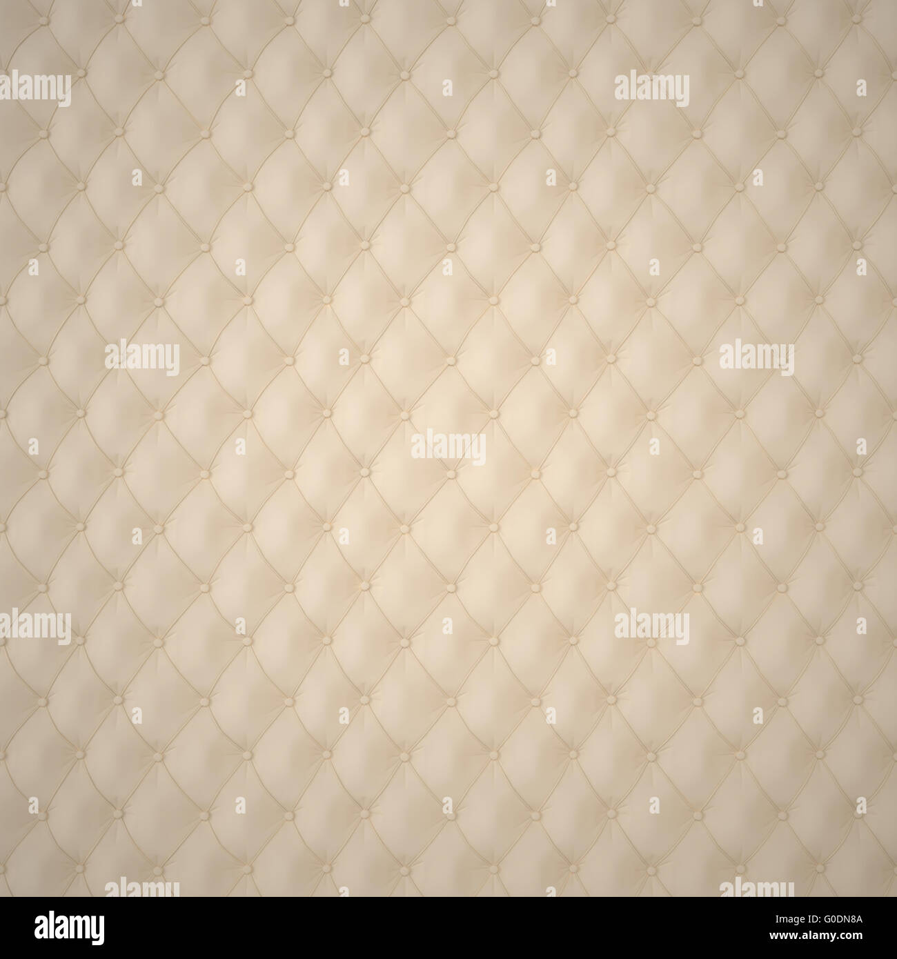 Beige Capitone Upholstery Pattern Stock Photo - Alamy
