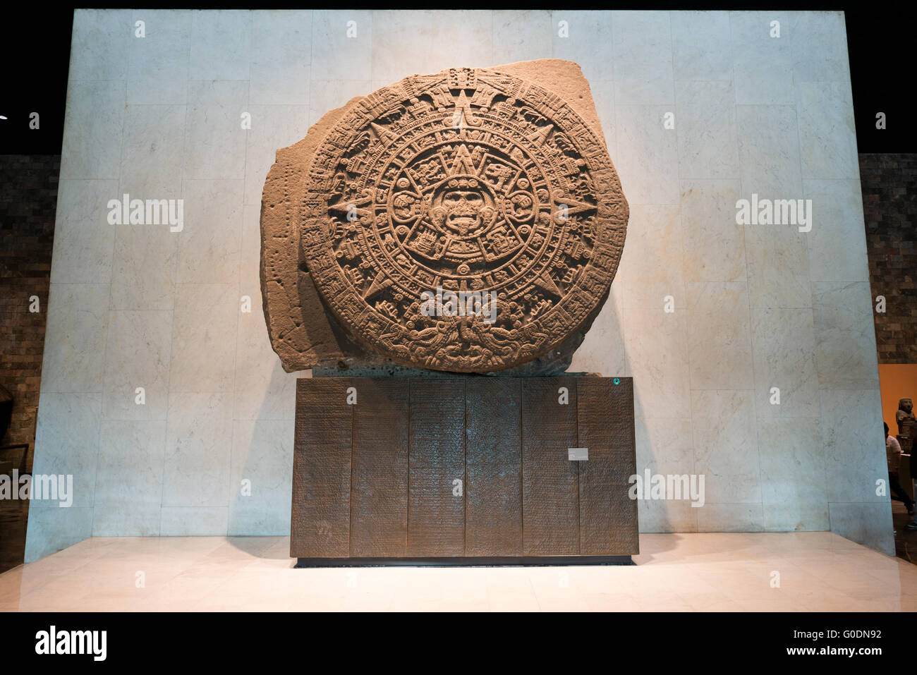Aztec Calendar Stone National Museum Of Anthropology Mexico City ...