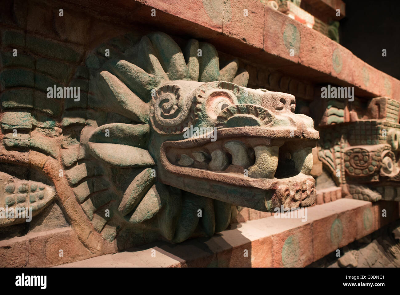 Aztec art mexico city hi-res stock photography and images - Alamy