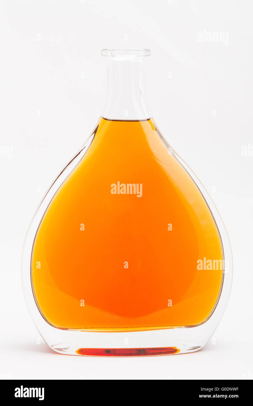 Alcohol bottles on white hi-res stock photography and images - Alamy