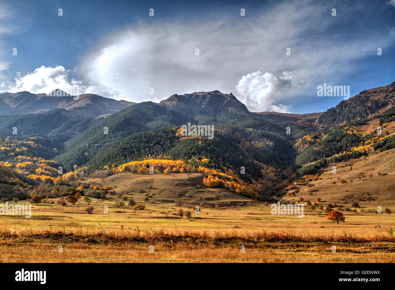 Clouds peaks caucasus nature reserve hi-res stock photography and images - Alamy