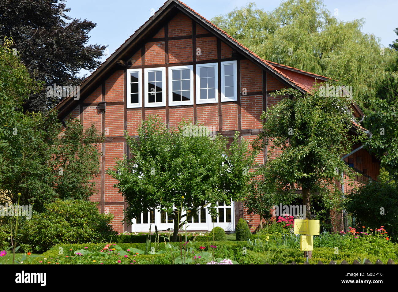 Typical Northern German Archtecture Stock Photo - Alamy